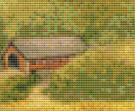 Holstein Country H Cross Stitch Pattern by Rose Mary Berlin/ansada Art ...