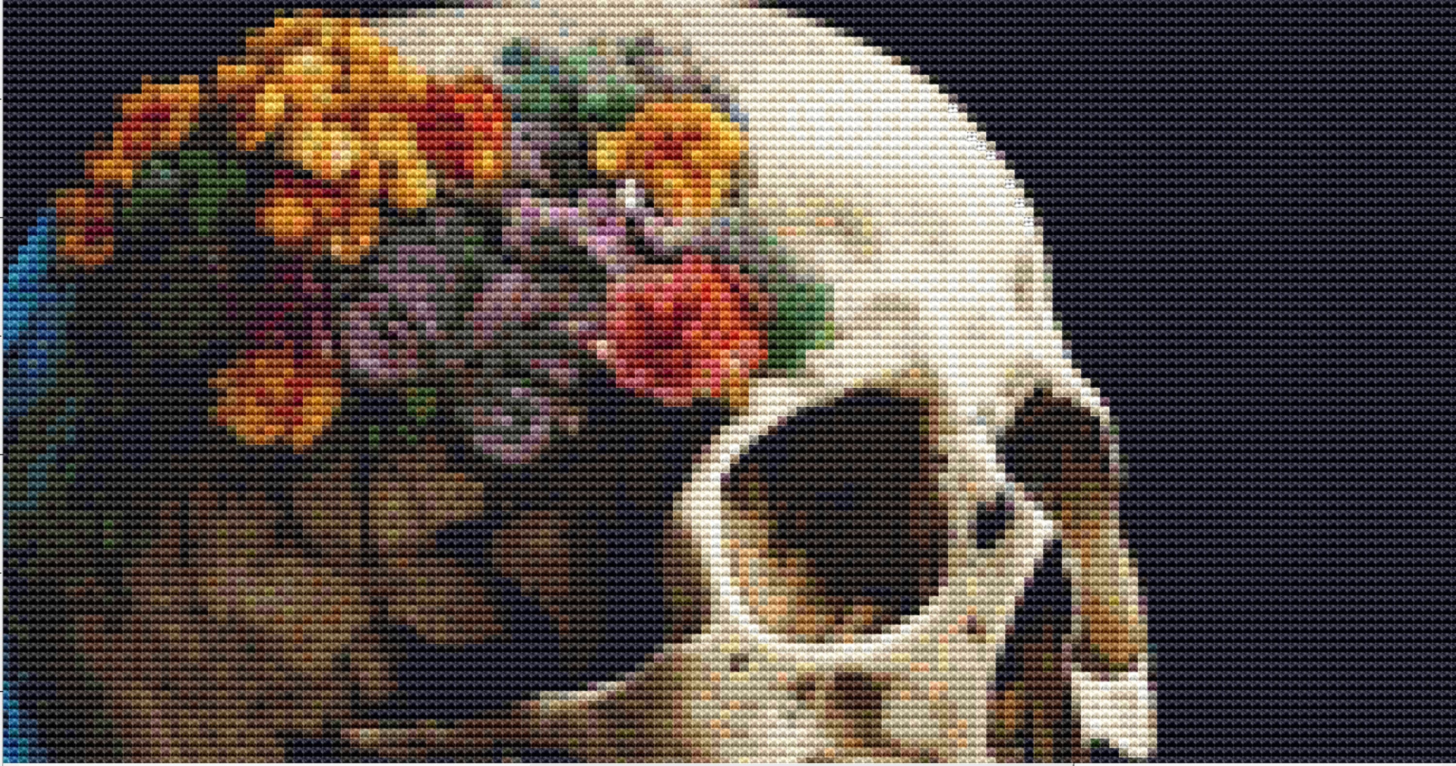 Beautiful Death Cross Stitch Pattern by Serr.kai A Quill & Ink digital ...