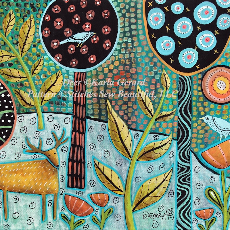 Karla Gerard Pattern - Etsy