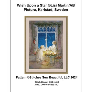 Wish Upon a Star Cross Stitch Pattern by Lisi Martin/ab Pictura ...