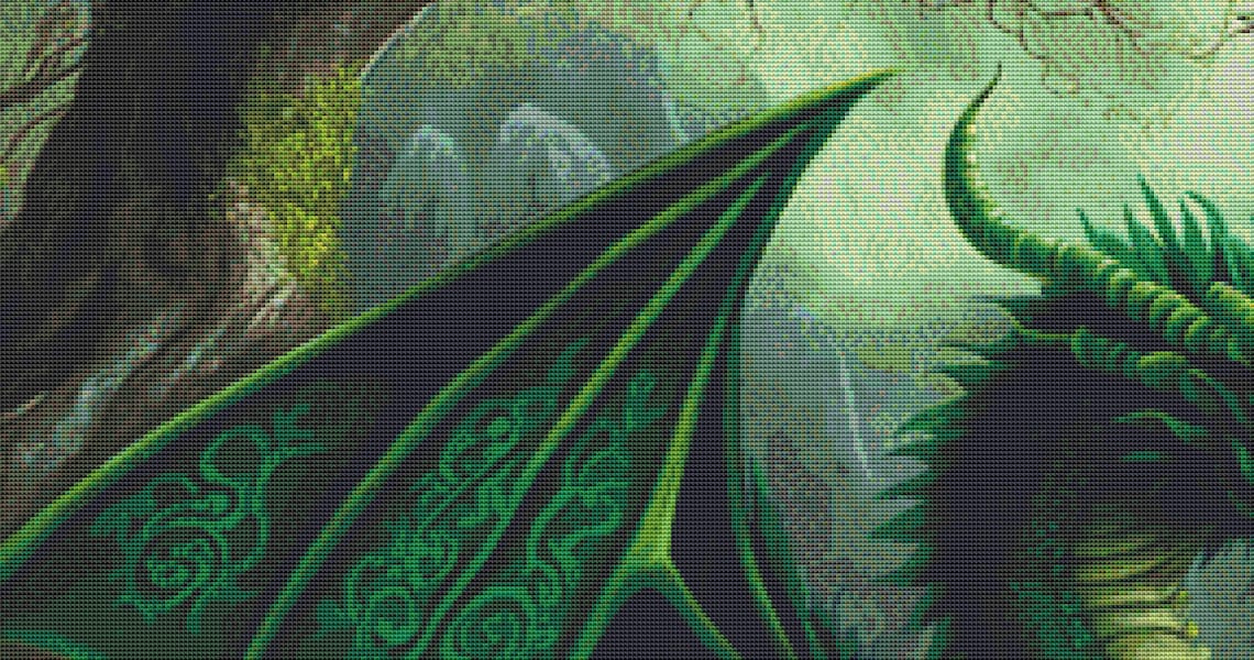 Celtic Dragon Cross Stitch Pattern by Sekaior Kaimera Orion - Etsy