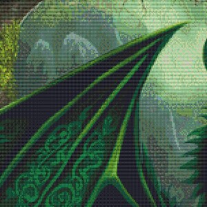 Celtic Dragon Cross Stitch Pattern by Serr.kai A Quill & Ink (digital ...