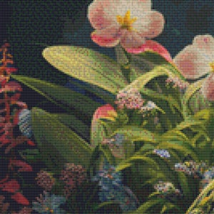 Mossy Ball Python Cross Stitch Pattern by Serr.kai A Quill & Ink ...