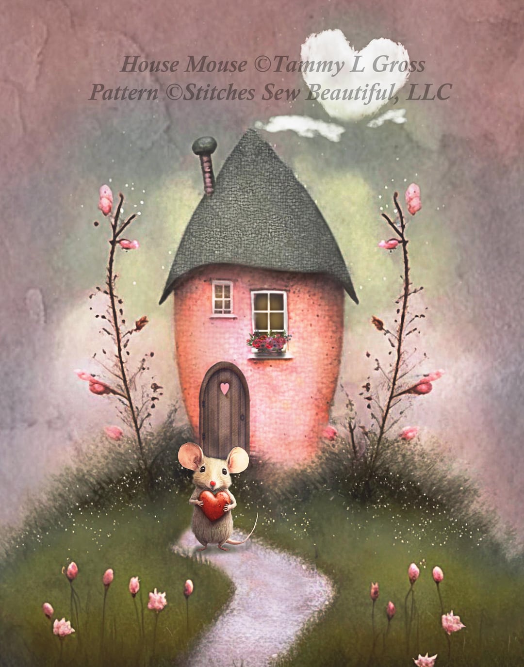 House Mouse Cross Stitch Pattern by Tammy L. Gross (digital Format) - Etsy