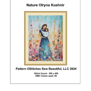 Nature Cross Stitch Pattern by Iryna Kushnir - Etsy