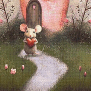 House Mouse Cross Stitch Pattern by Tammy L. Gross (digital Format) - Etsy