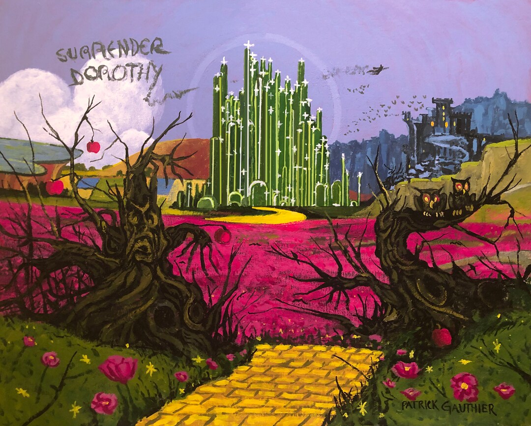 Surrender Dorothy Cross Stitch Pattern by Patrick Gauthier - Etsy