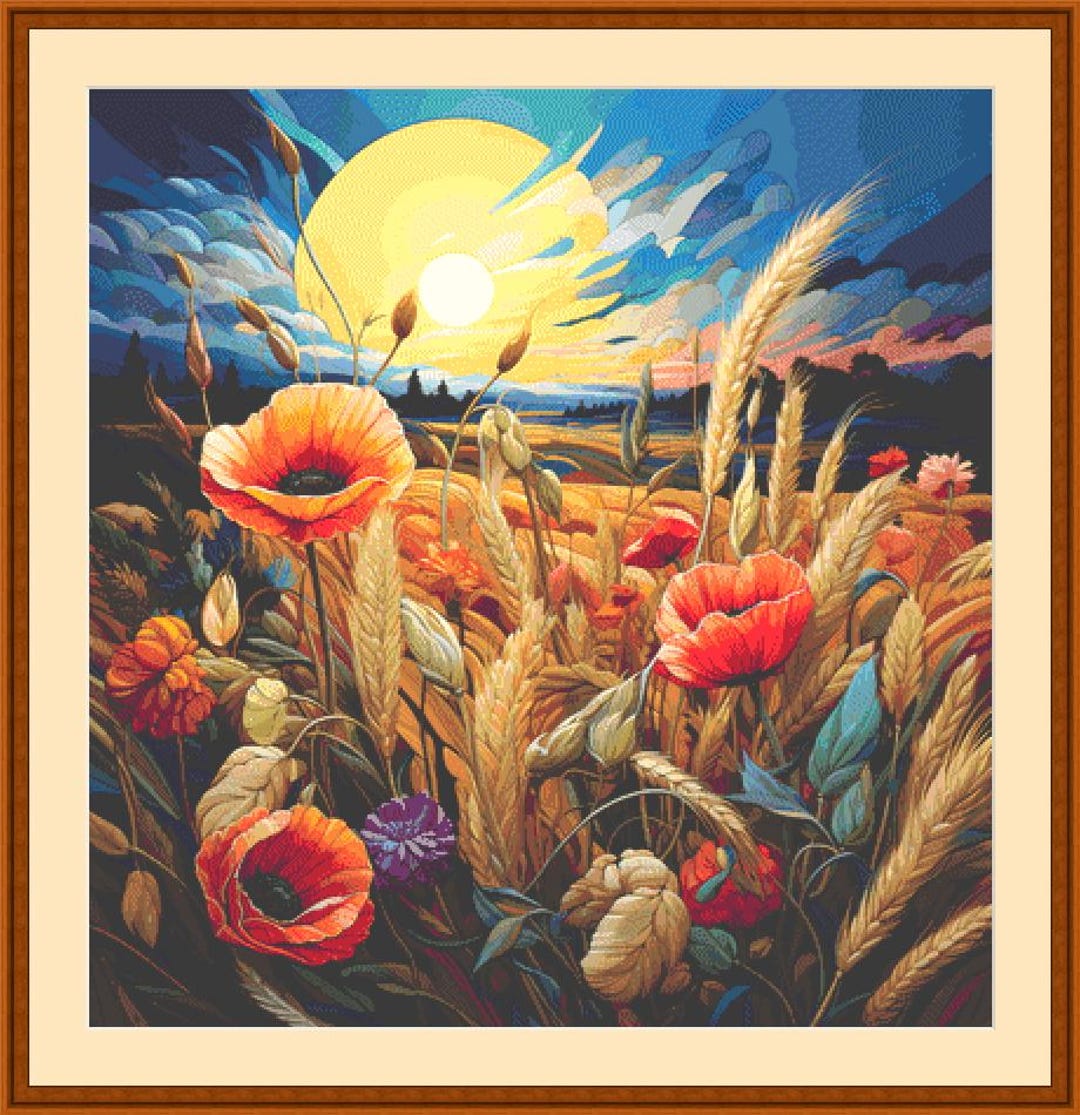 Dawned (max Color) Cross Stitch Pattern by Eder Jose Rosa (digital ...