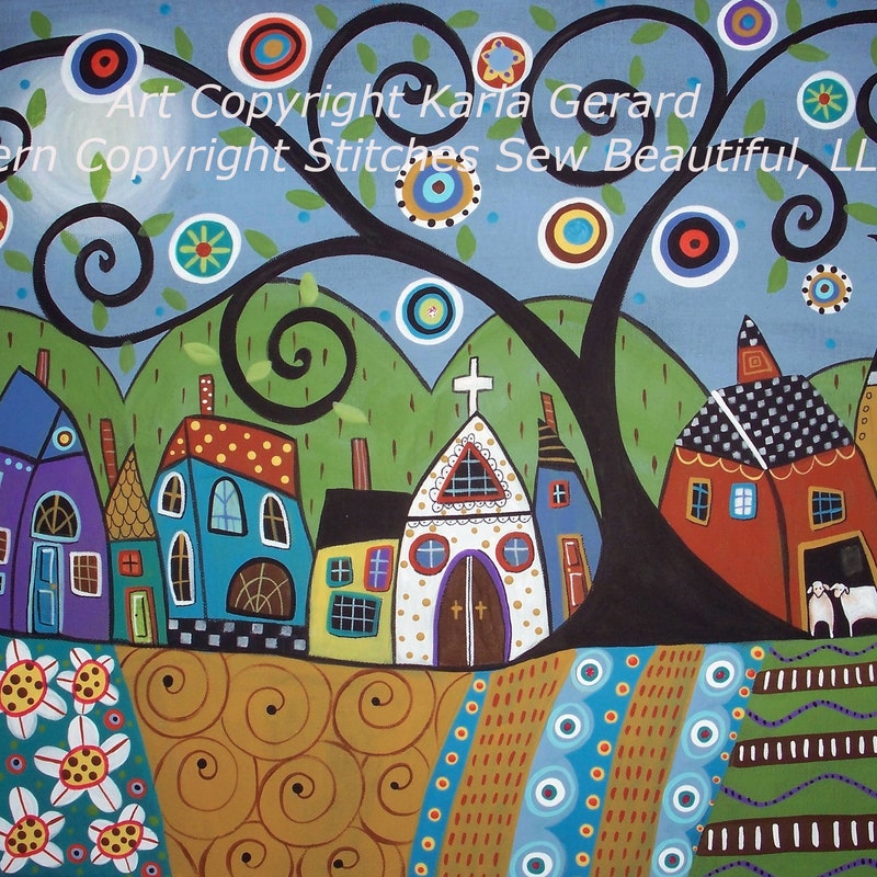 Karla Gerard Pattern - Etsy