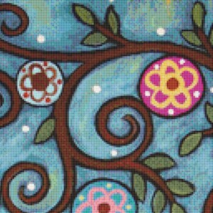 Funky Bird Cross Stitch Pattern by Karla Gerard (digital Format) - Etsy