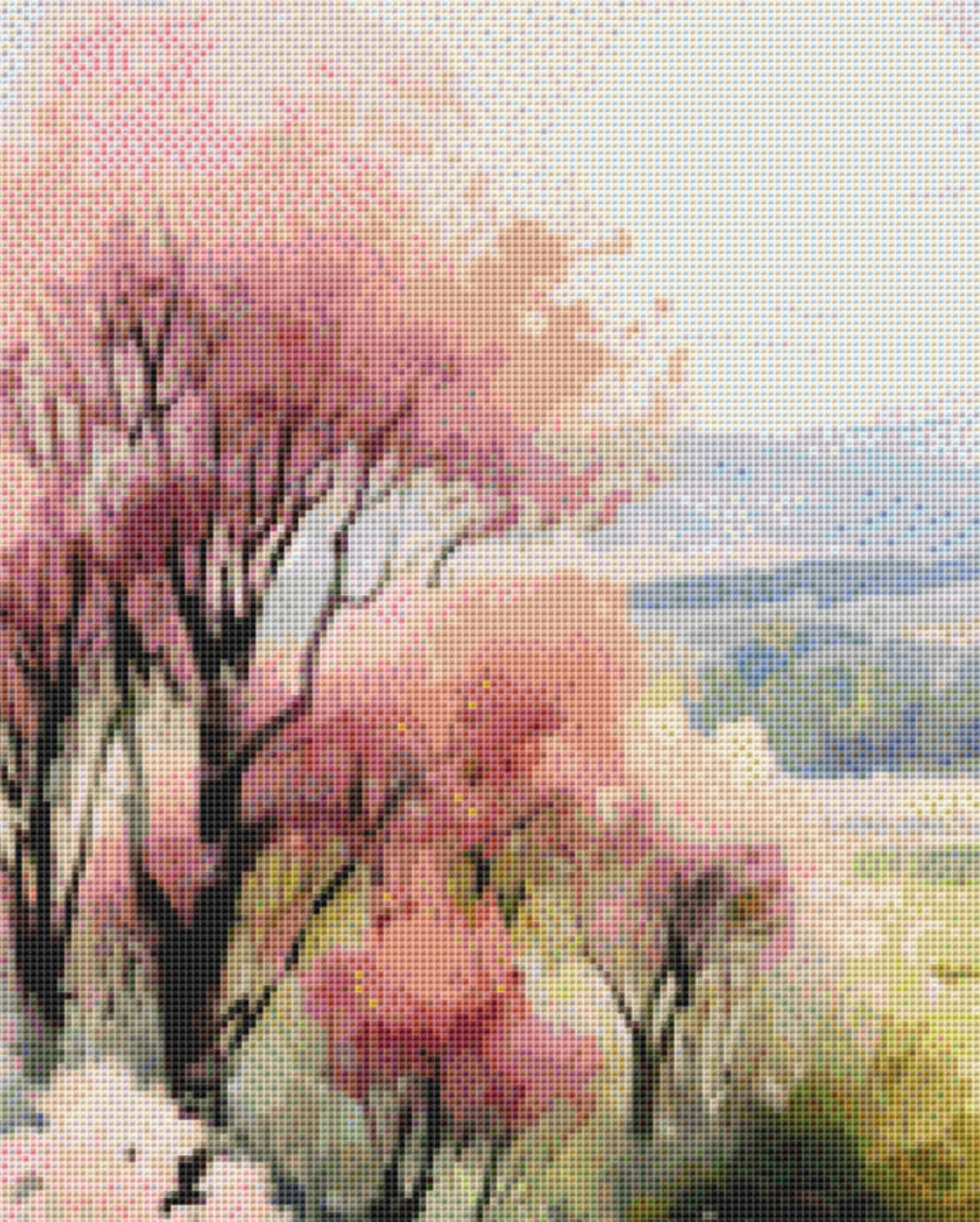Blissful Solitude Cross Stitch Pattern by Liededrom (digital Format) - Etsy