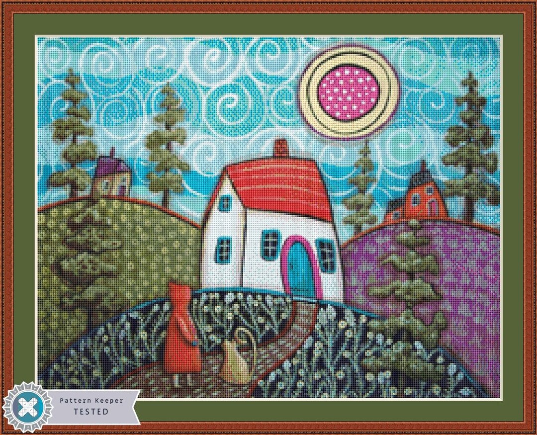 Neighbors (small) Counted Cross Stitch Pattern by Karla Gerard (digital ...