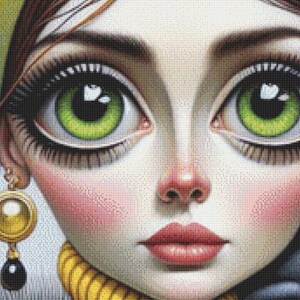 Bonjour Counted Cross Stitch Pattern by Ingrid Jean (digital Format) - Etsy