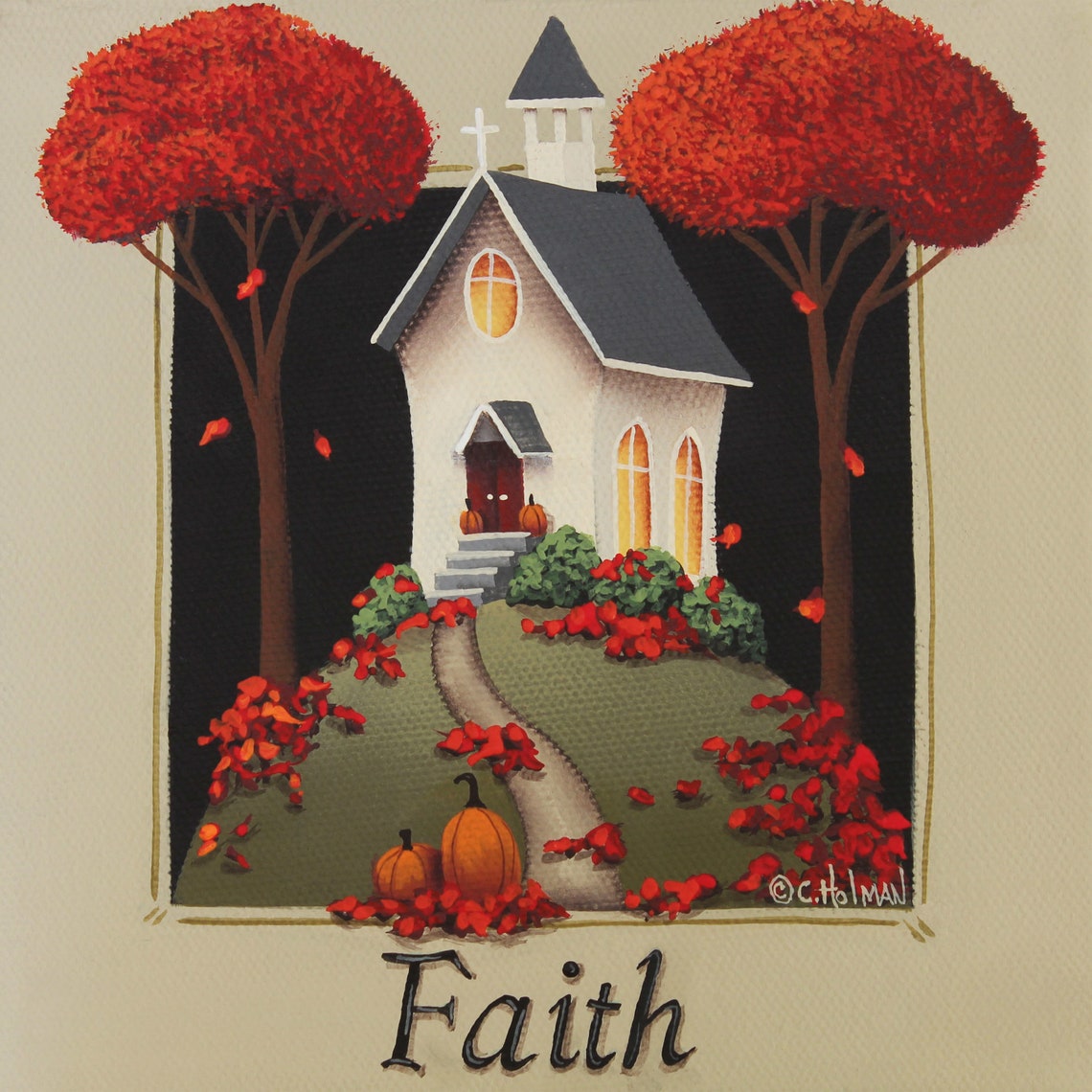 Faith Country Cross Stitch Pattern by Catherine Holman/ansada Art ...