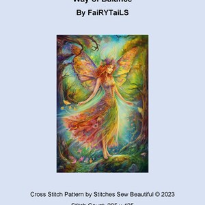 Way of Balance Cross Stitch Pattern by Fairytails digital Format - Etsy