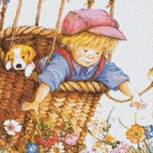 Spreading Joy Cross Stitch Pattern by Lisi Martin/ab Pictura, Karlstad ...