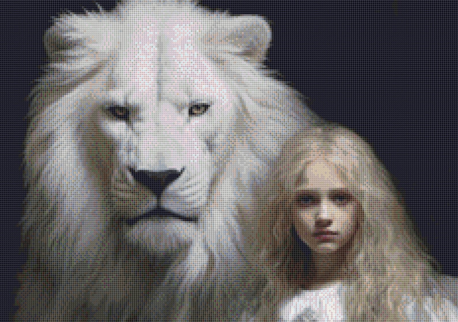 Lion Cross Stitch Pattern by Tammy L. Gross (digital Format) - Etsy