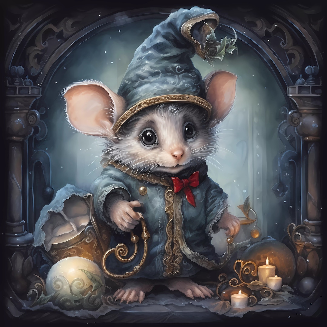 The Little Christmas Mouse Cross Stitch Pattern by Uniquelymadewallart ...
