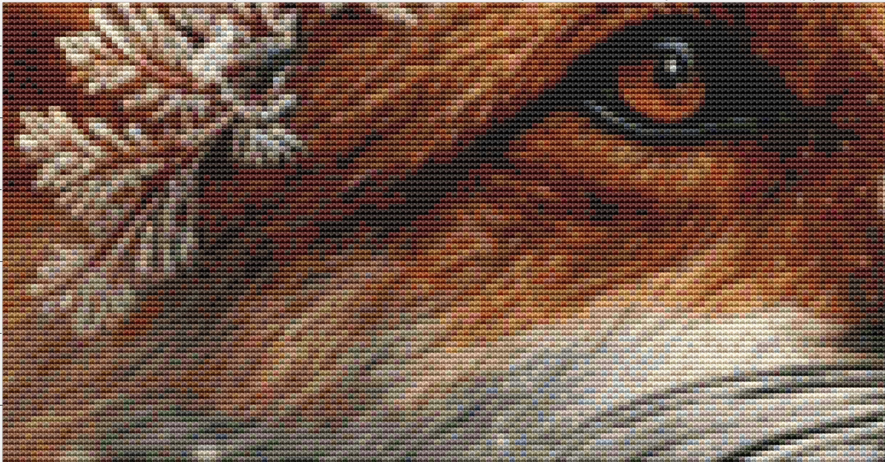 Christmas Fox Cross Stitch Pattern by Sekaior - Etsy