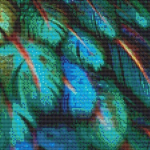 Rainbow Wing Cross Stitch Pattern by Serr.kai A Quill & Ink (digital ...