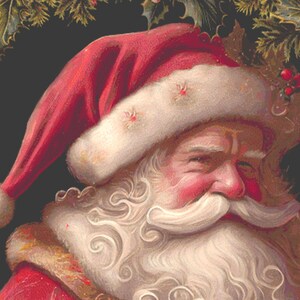 Tole Santa - Max Colors, Max Size Cross Stitch Pattern by Ivy Cottage ...