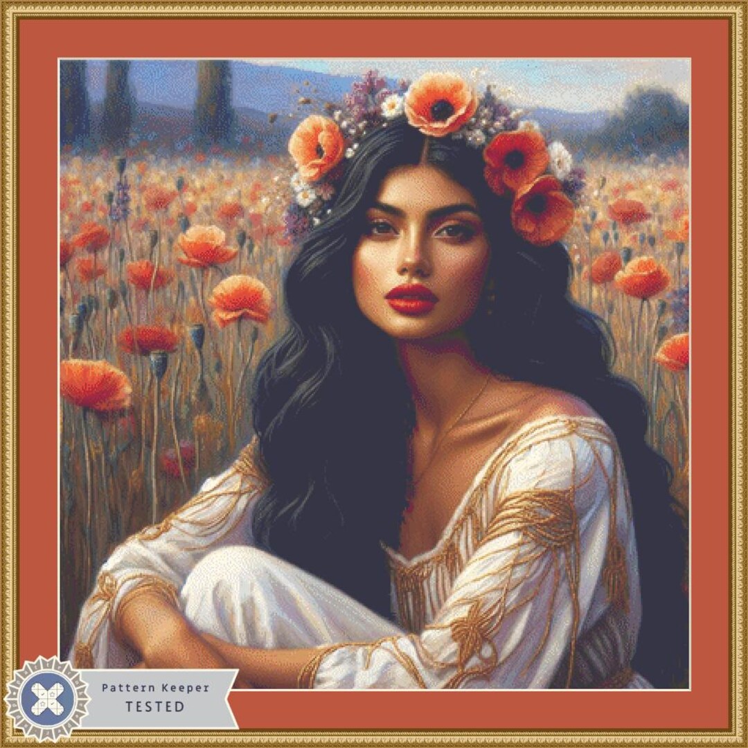 Isabella (max Color) Counted Cross Stitch Pattern by Ana Dias (digital ...