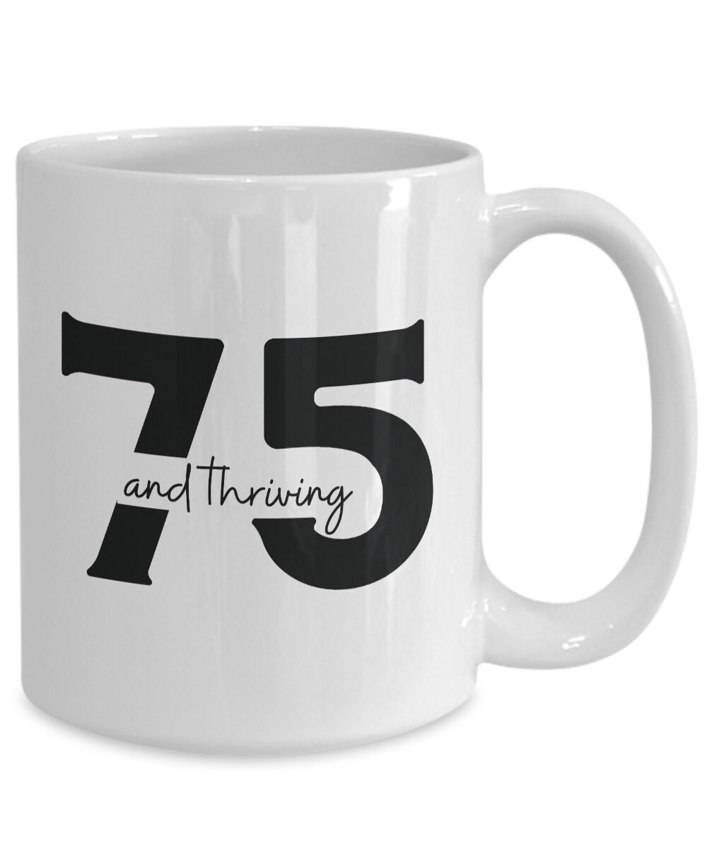 75th Birthday Gift for Women, 75 Years Birthday Present, 75th Birthday ...