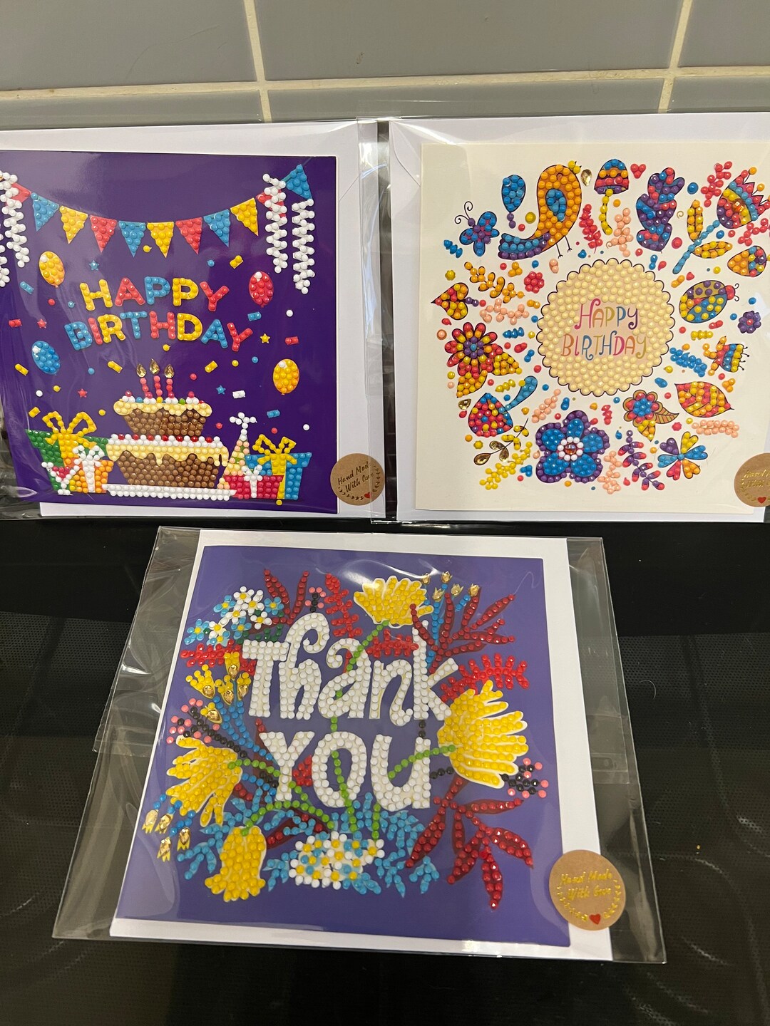 Diamond Art Cards - Etsy