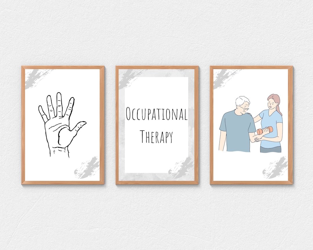 Occupational Therapy Wall Decor Digital Download Occupational Therapy ...