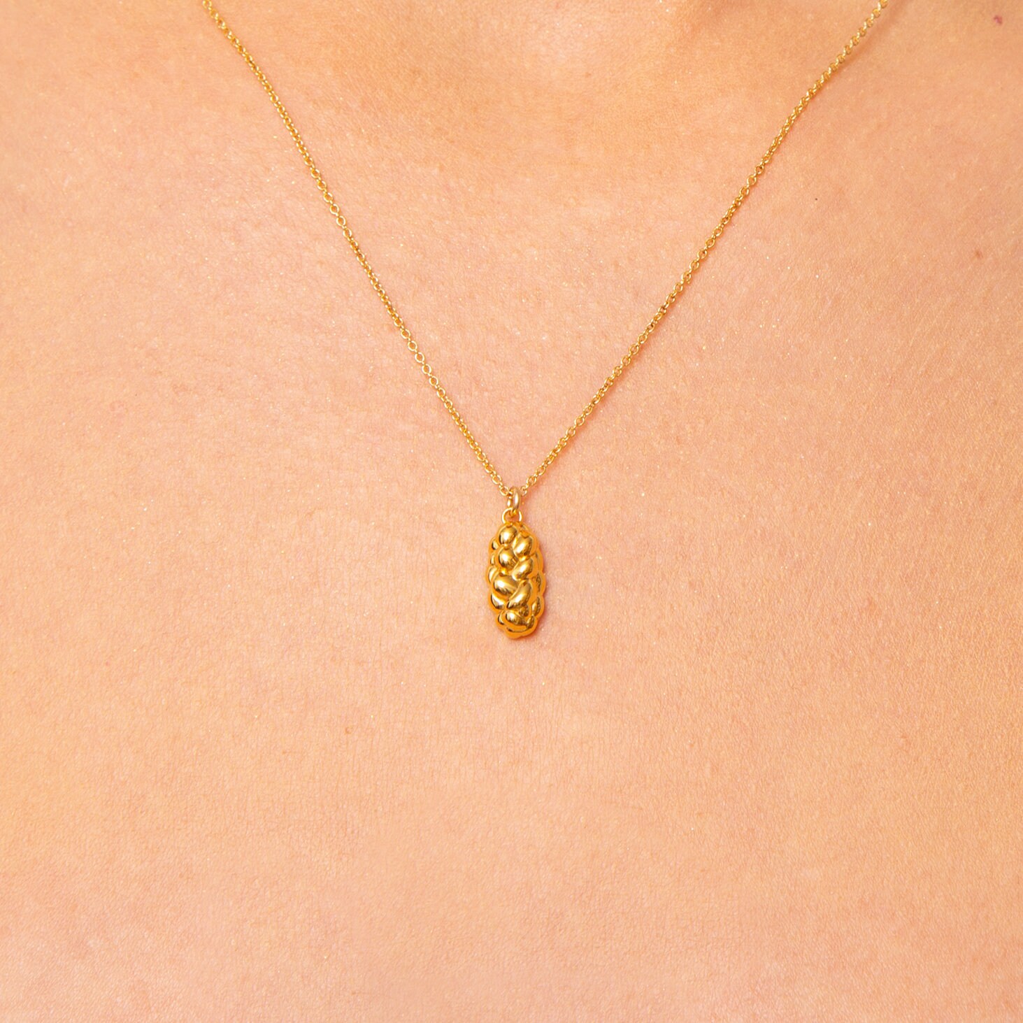 Challah Charm Necklace - Etsy