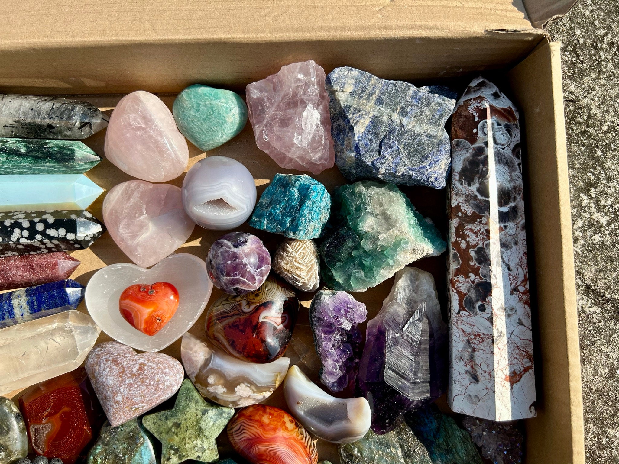 Rare Mystery Crystal Box Surprise Crystals Box Ultimate - Etsy UK