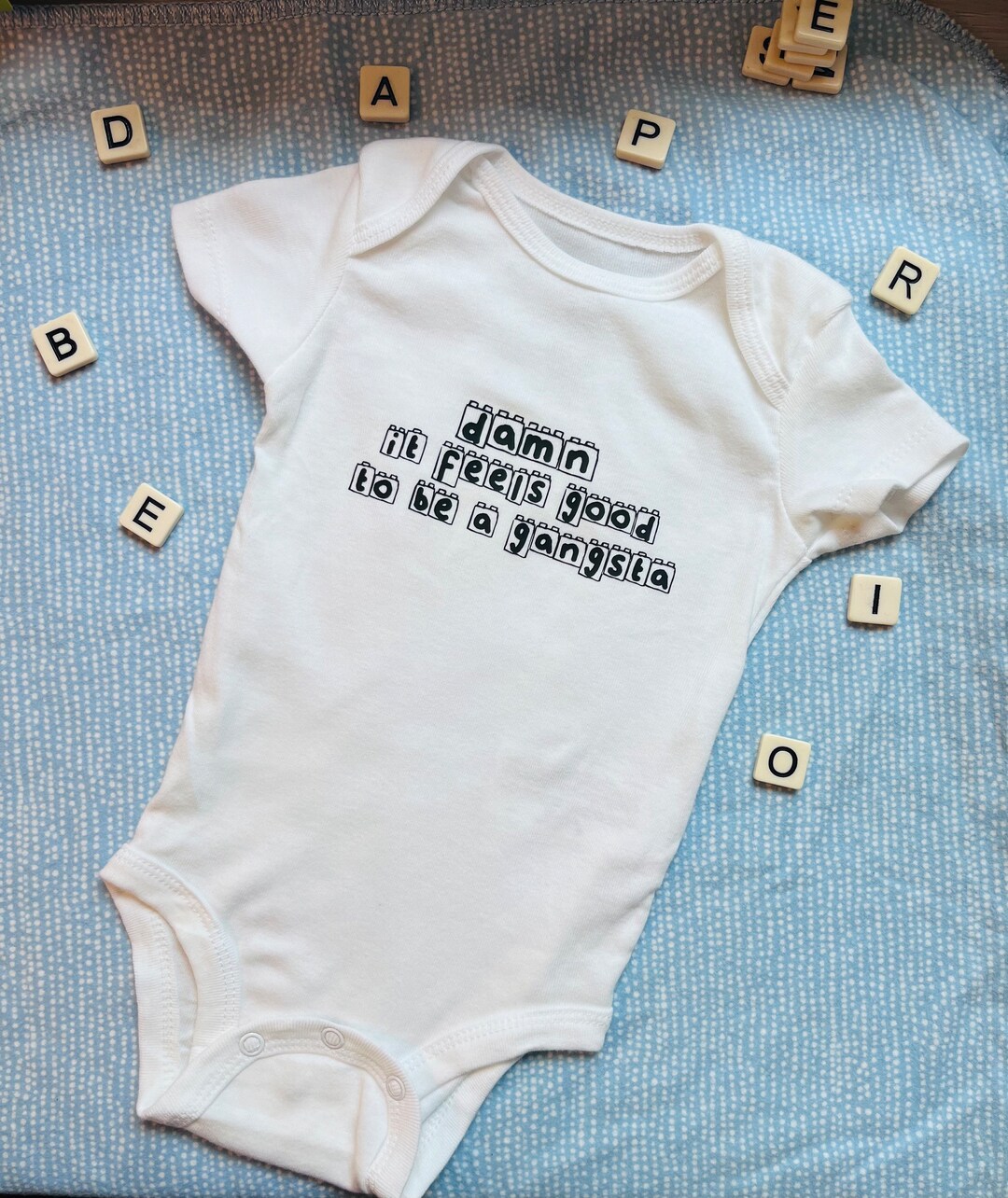 Damn It Feels Good to Be a Gangsta Baby Onesie: Geto Boys Inspired Hip ...
