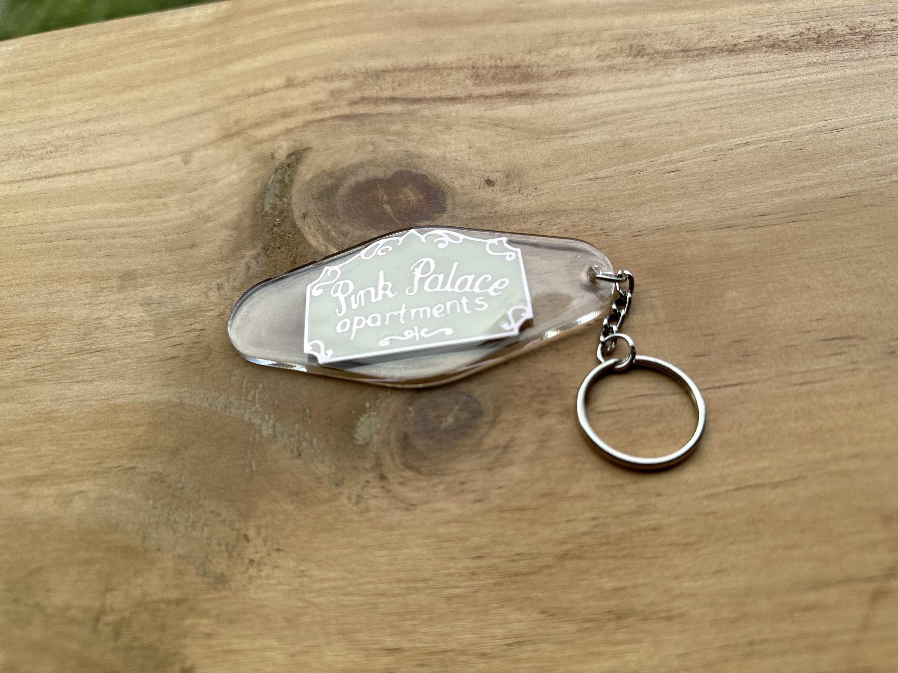 Coraline Keychain Pink Palace Apartments Whats Skakin Baby - Etsy