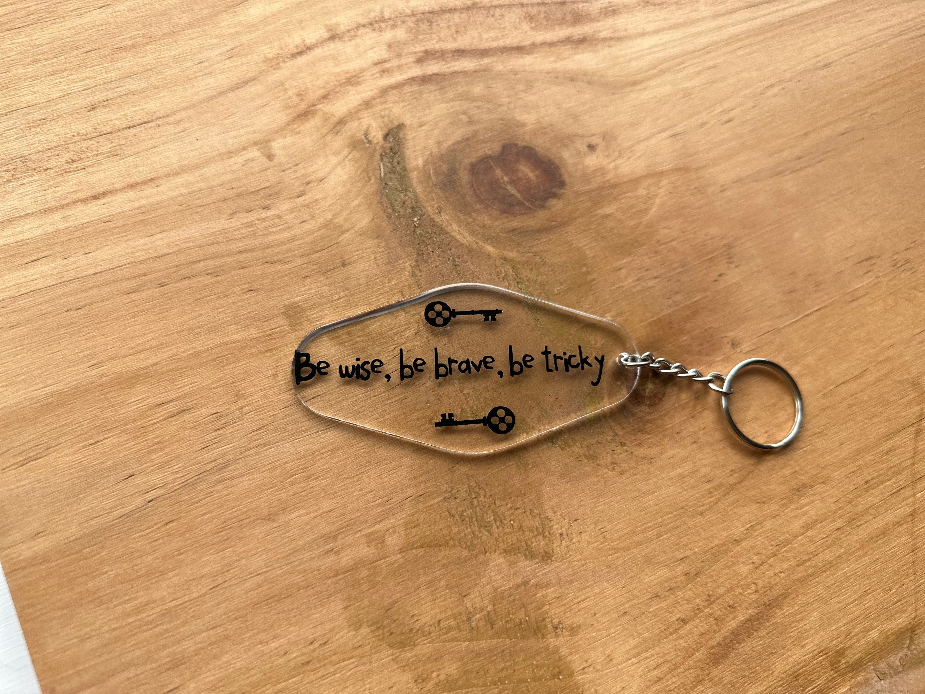 Coraline Keychain Pink Palace Apartments Whats Skakin Baby - Etsy