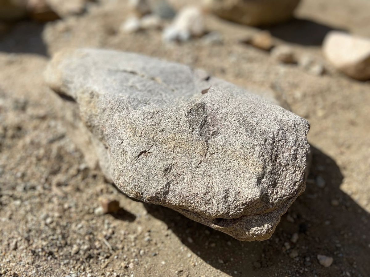 Sandstone Crocodile Head Sculpture, Rock Garden Decor, Terrarium Stone ...