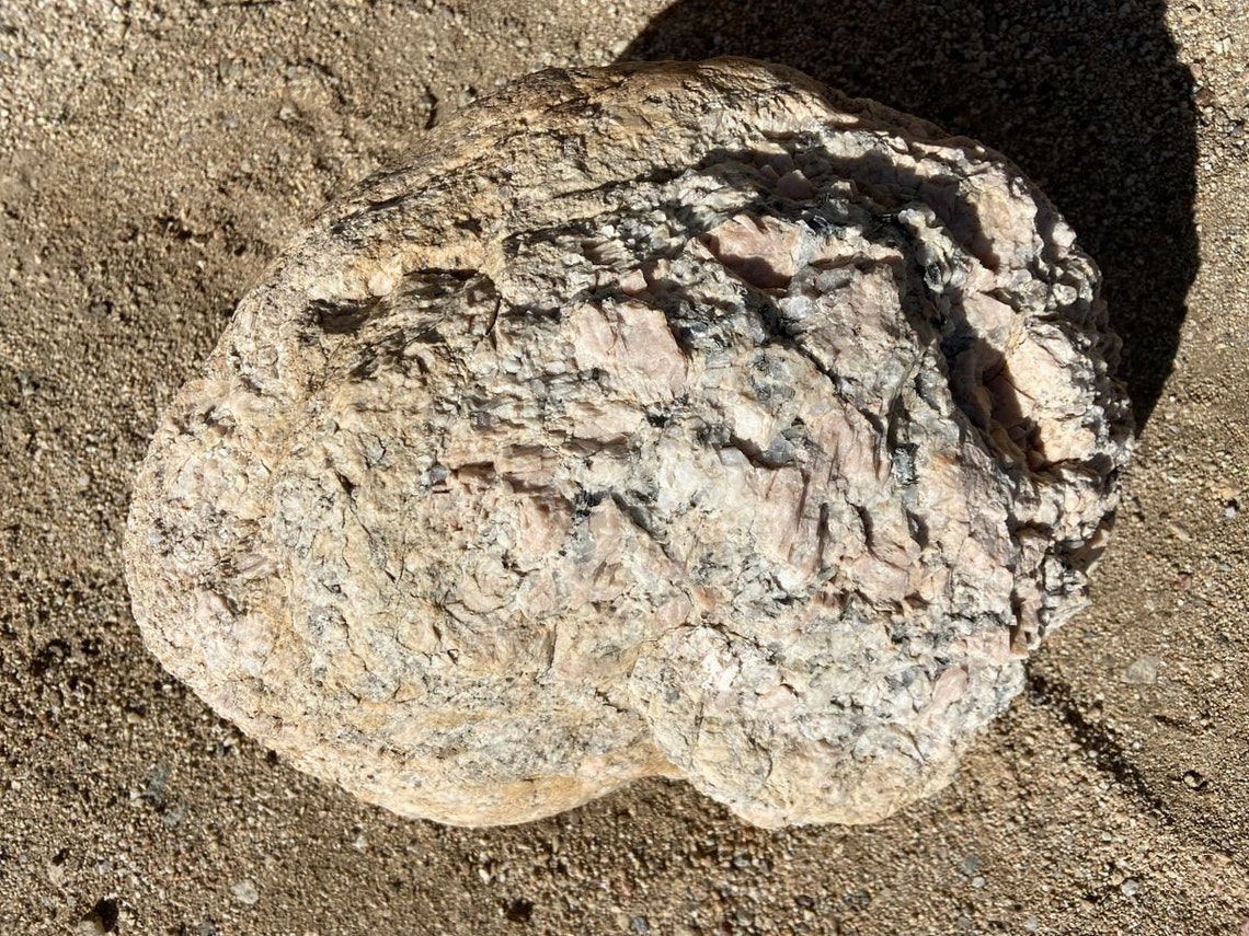 PEGMATITE PINK PALACE Rock Garden Landscape Collector Stone - Etsy