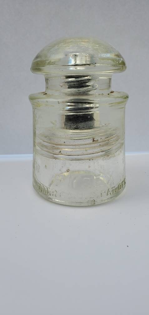 Vintage CD 128 PYREX Glass Telephone / Telegraph Insulator With BONUS ...