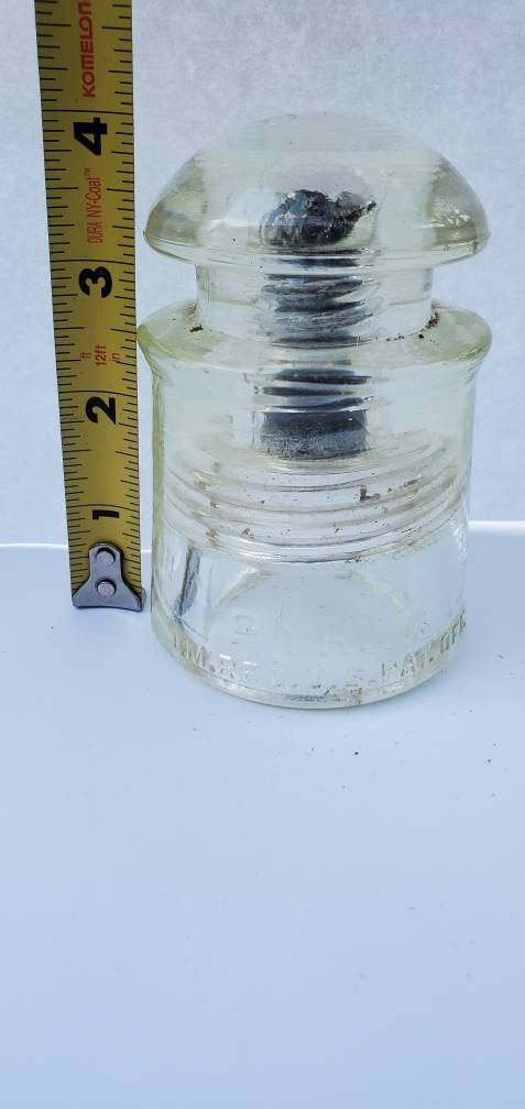 Vintage CD 128 PYREX Glass Telephone / Telegraph Insulator With BONUS ...