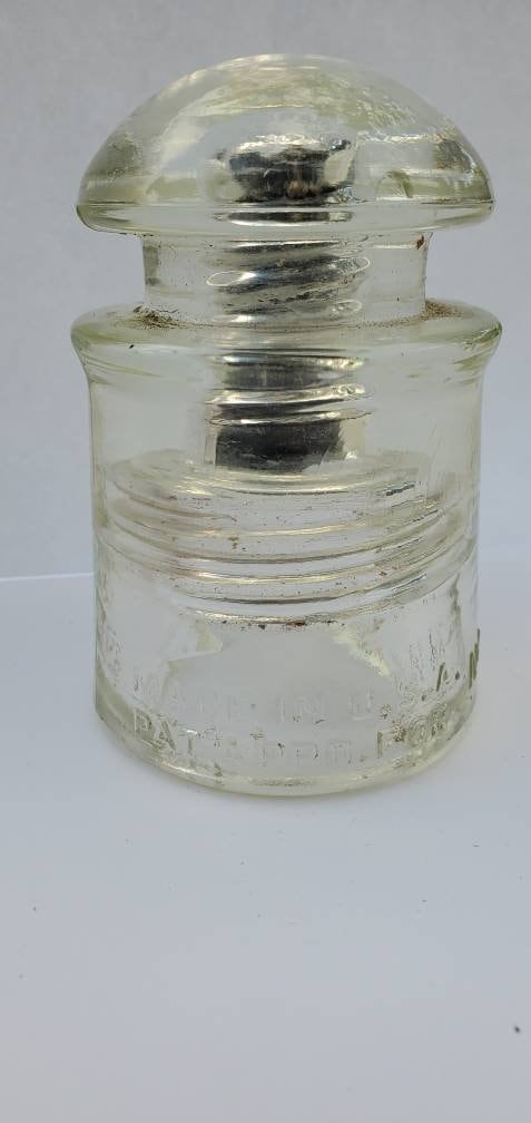 Vintage CD 128 PYREX Glass Telephone / Telegraph Insulator With BONUS ...