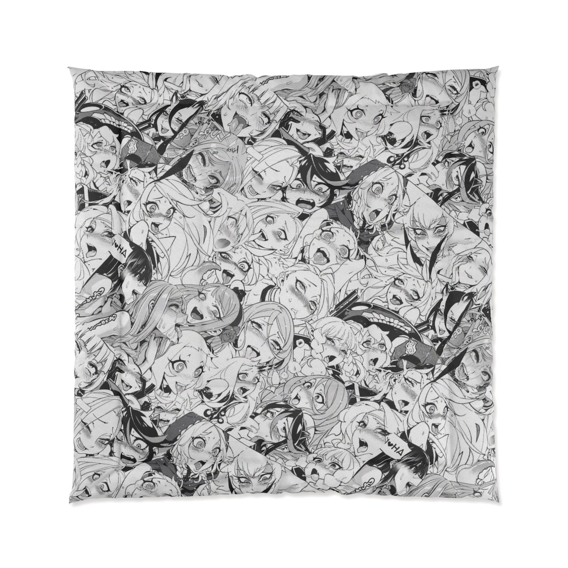 Anime Comforter, Ahegao Girls Pattern Blanket / Bed Cover - Etsy