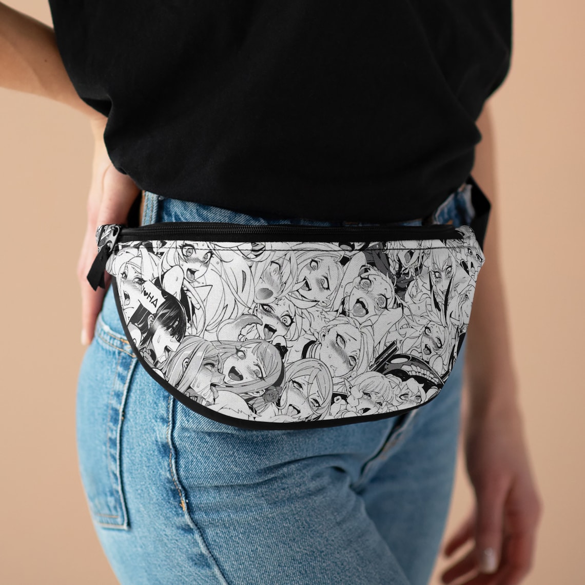 Anime Fanny Pack, Ahegao Girls Pattern Travel Pouch - Etsy