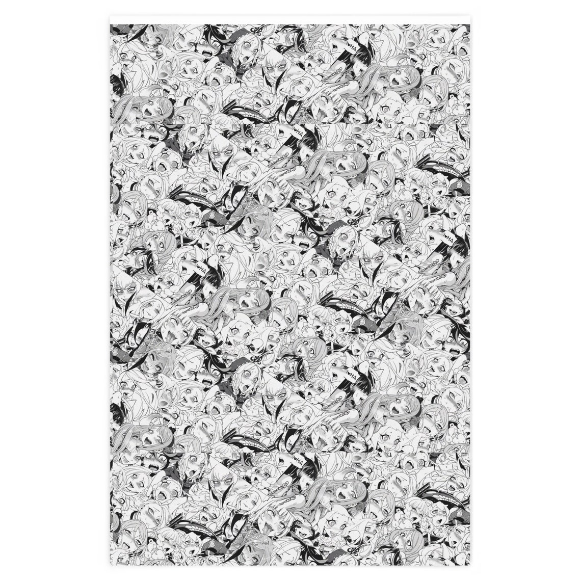 Anime Wrapping Paper : Ahegao Pattern Anime Girls - Etsy