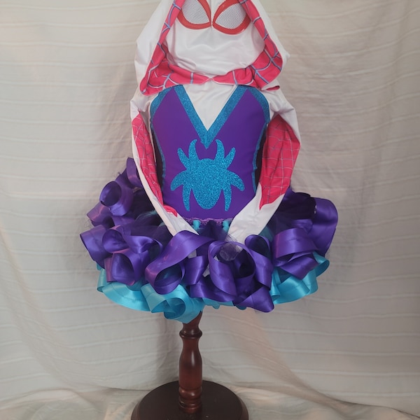 Girls Ghostspider Costume - Etsy