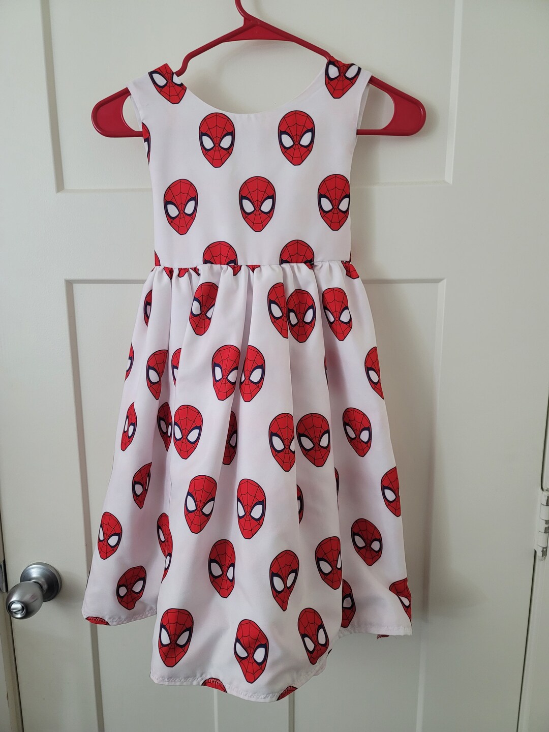 Handmade Spiderman Summer Dress - Etsy