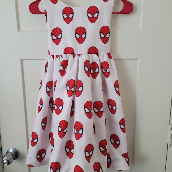Spiderman Dress - Etsy