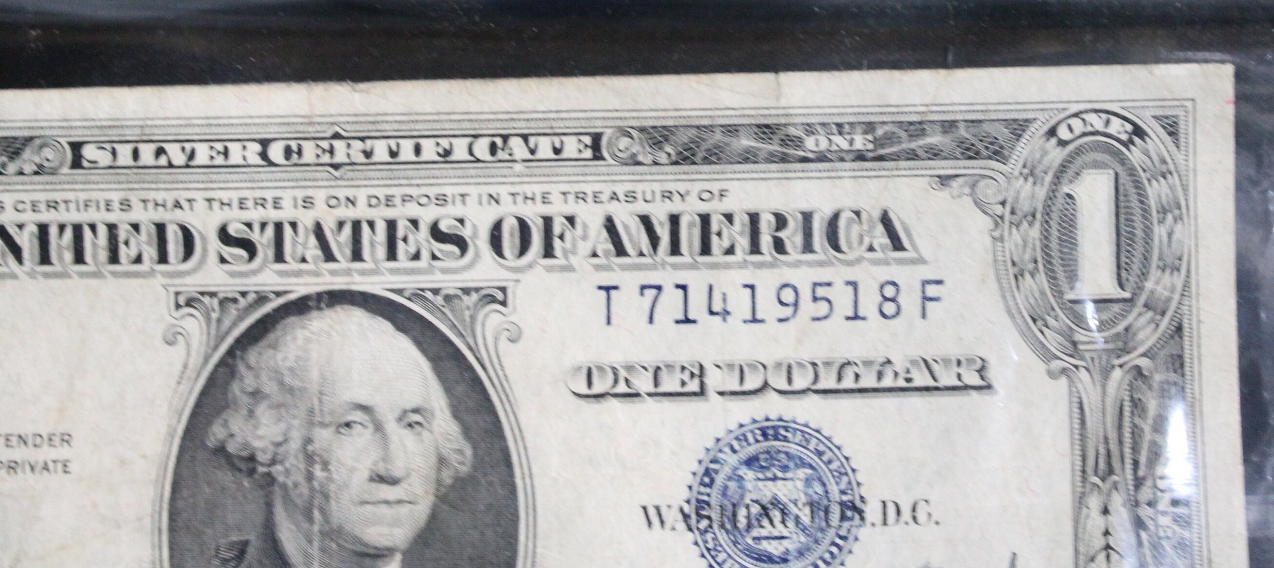 1935 D One Dollar Silver Certificate Blue Seal - Etsy