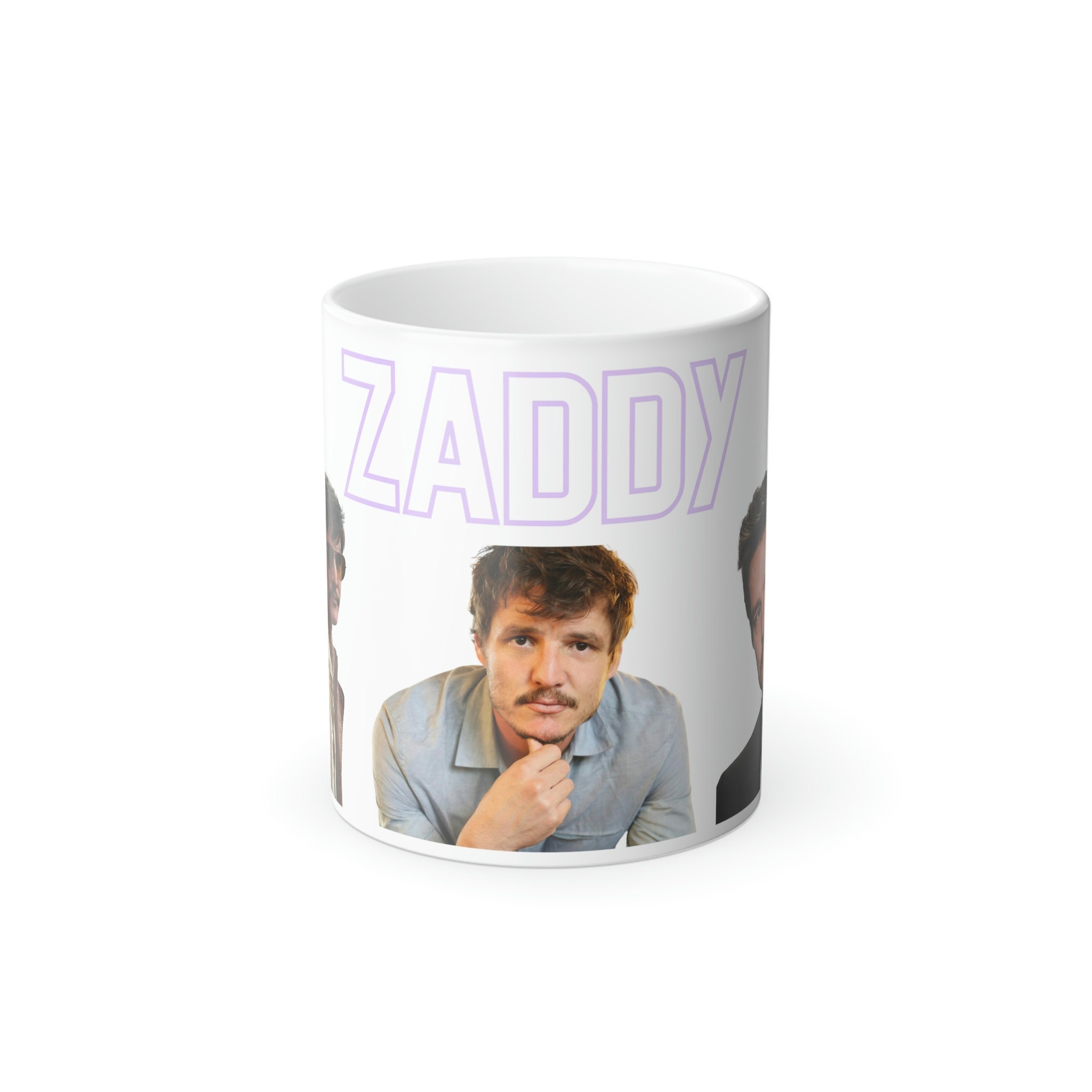 Pedro Pascal Mug Merch, Color Morphing Mug, the Last of Us Cup, Zaddy ...