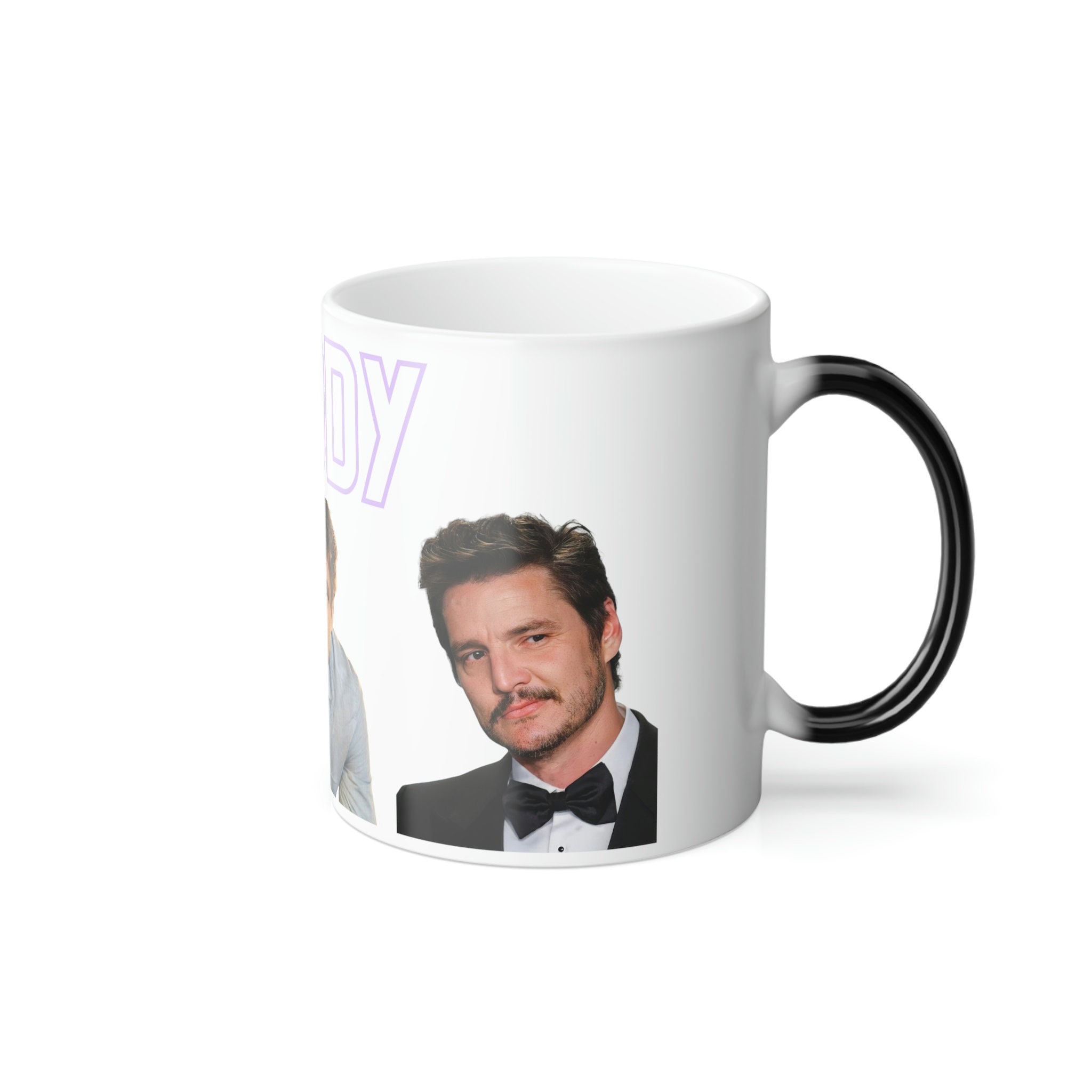 Pedro Pascal Mug Merch, Color Morphing Mug, the Last of Us Cup, Zaddy ...