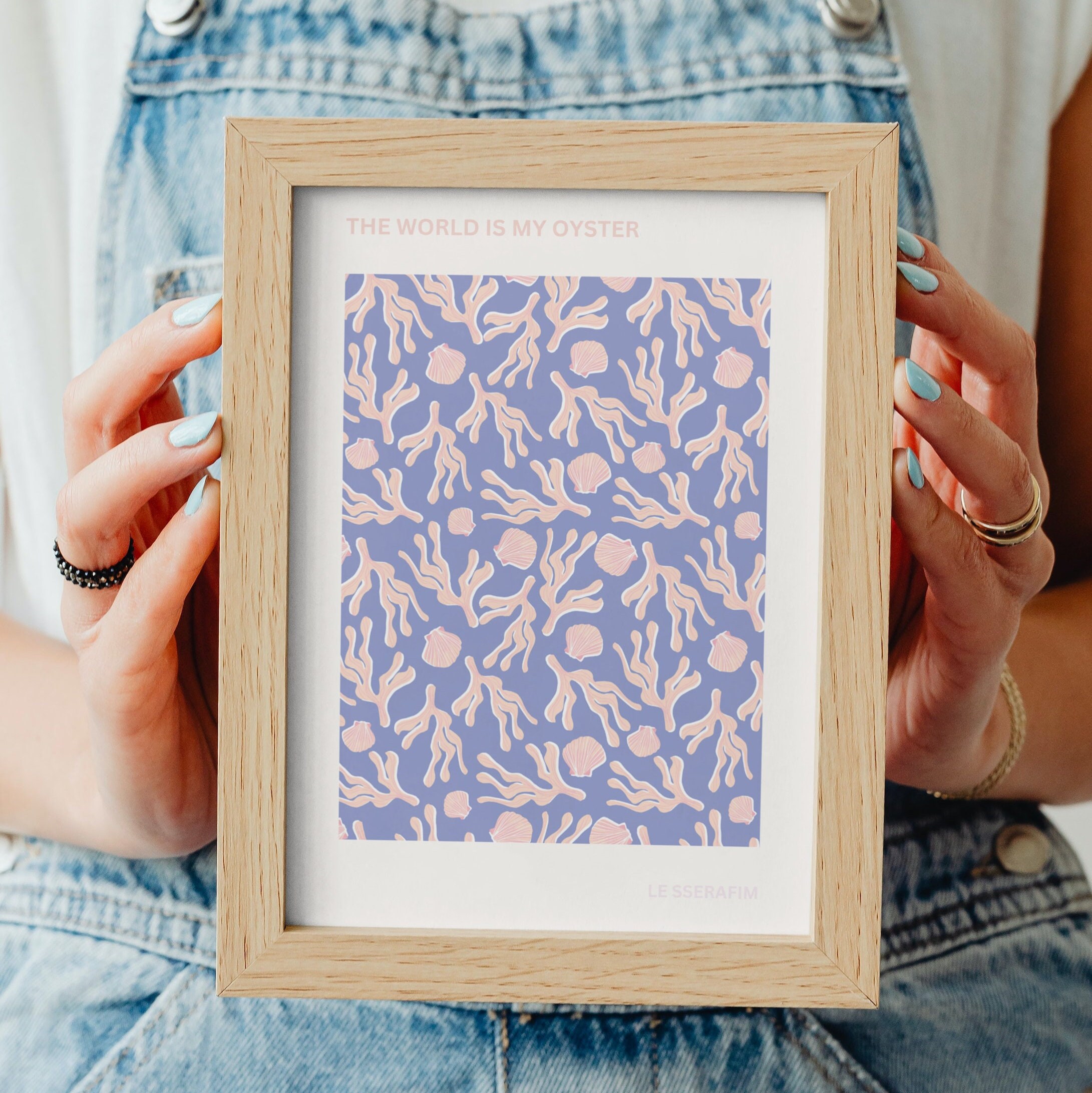 Le Sserafim the World is My Oyster Song Digital Download Kpop Girl ...