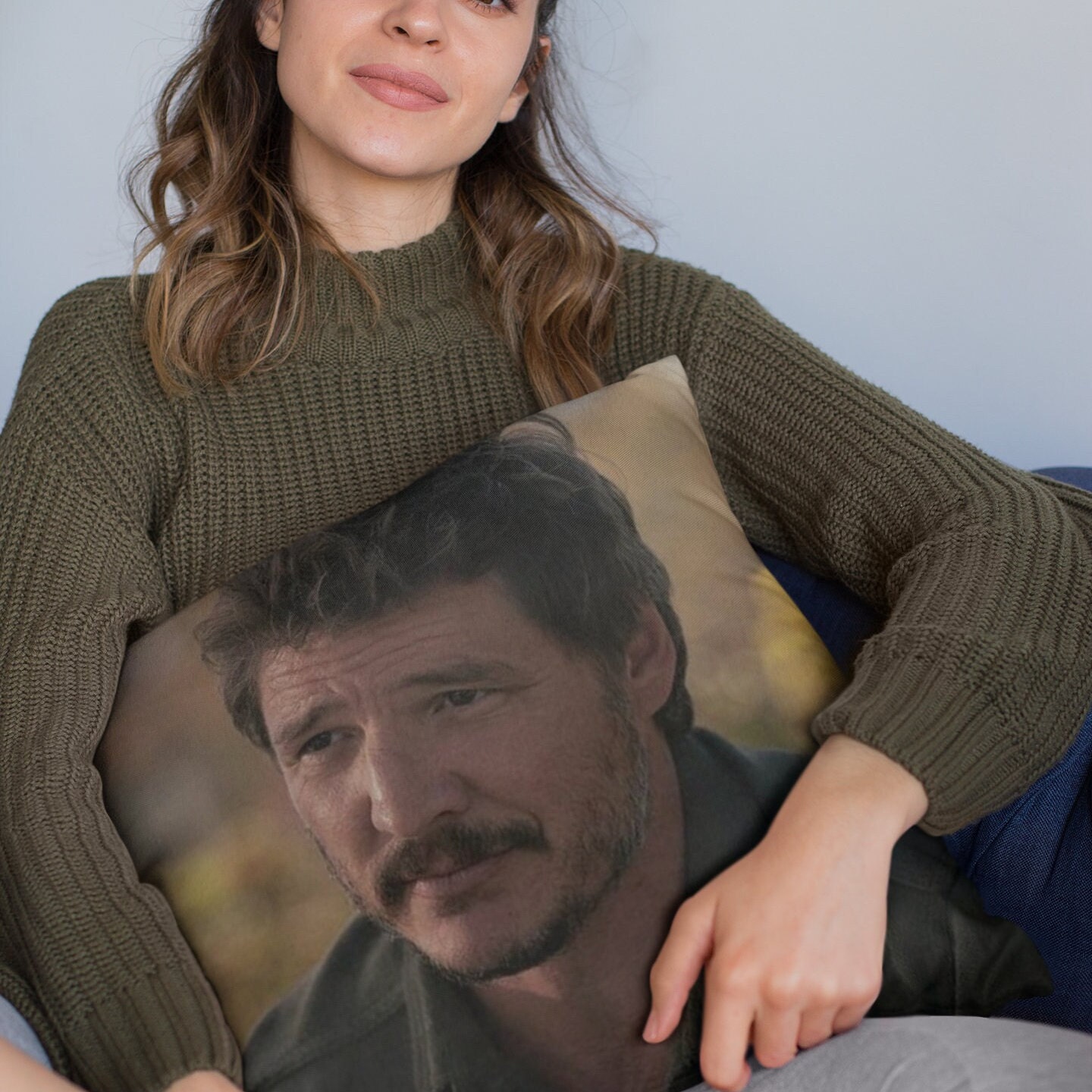 Pedro Pascal Pillow Gift, Pedro Pascal Gift for Her, Xmas Gift, the ...
